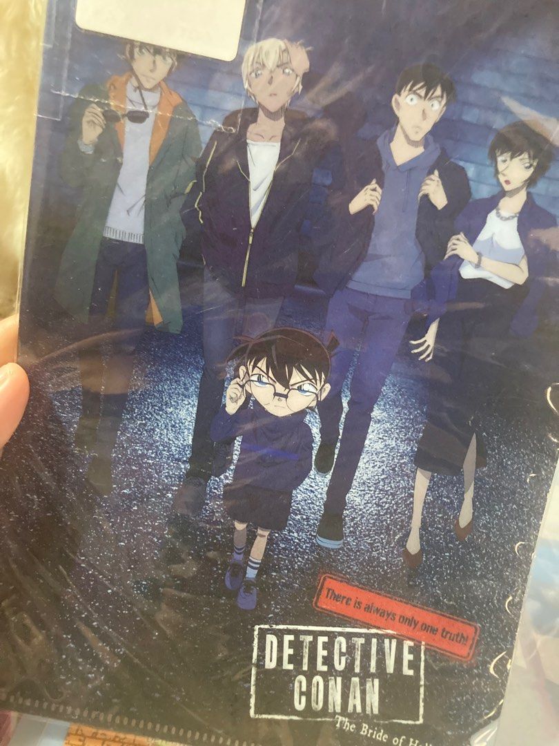 Detective Conan Small and Big Folders, Hobbies & Toys, Memorabilia ...