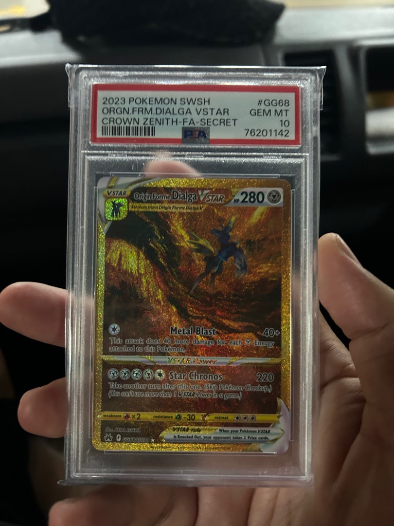Dialga Crown Zenith PSA 10, Hobbies & Toys, Toys & Games on Carousell