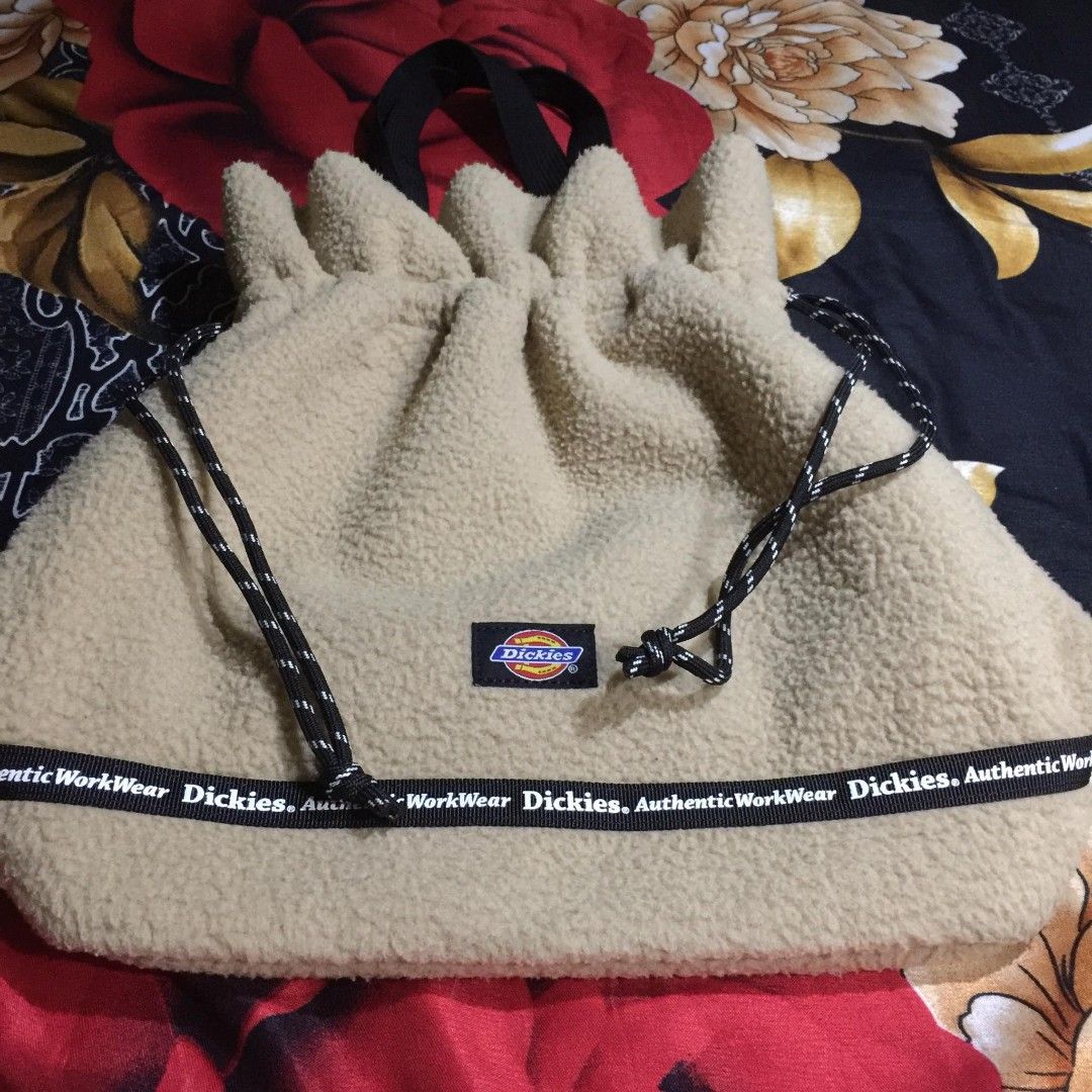 Dickies Fleece Tote Bag, Luxury, Bags & Wallets on Carousell