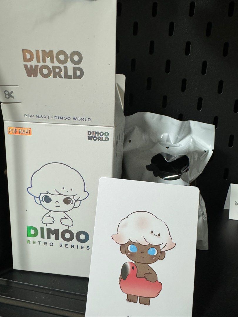 Dimoo popmart flamingo, Hobbies & Toys, Toys & Games on Carousell