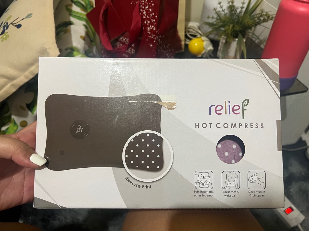 electric hot compress relief, Beauty & Personal Care, Bath & Body, Body ...
