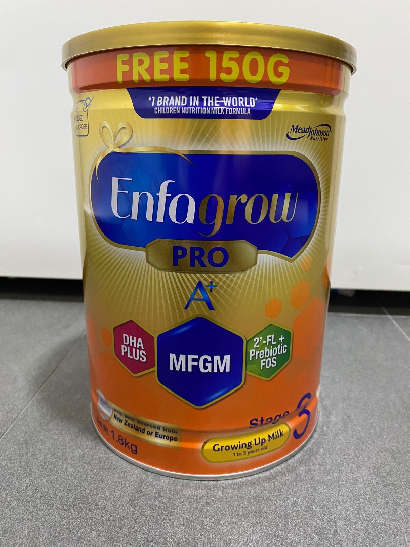 Enfagrow Pro A Plus Stage 3, 1.8kg milk powder, Babies & Kids, Nursing & Feeding, Weaning ...