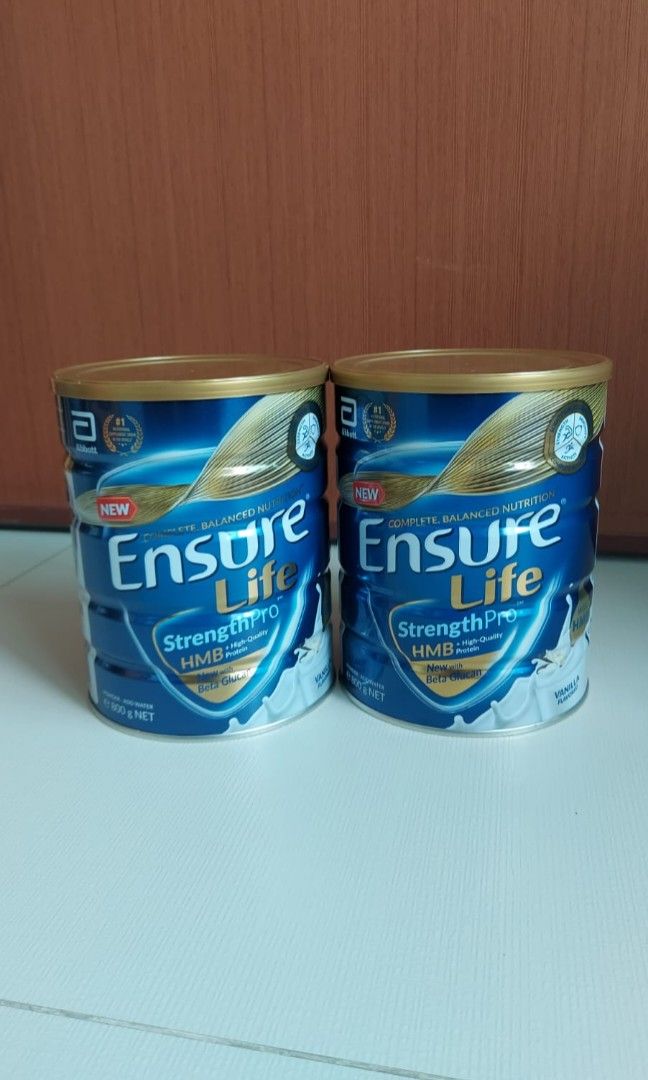 Ensure vanilla milk powder strengthprolife, Health & Nutrition, Health Supplements, Health Food ...