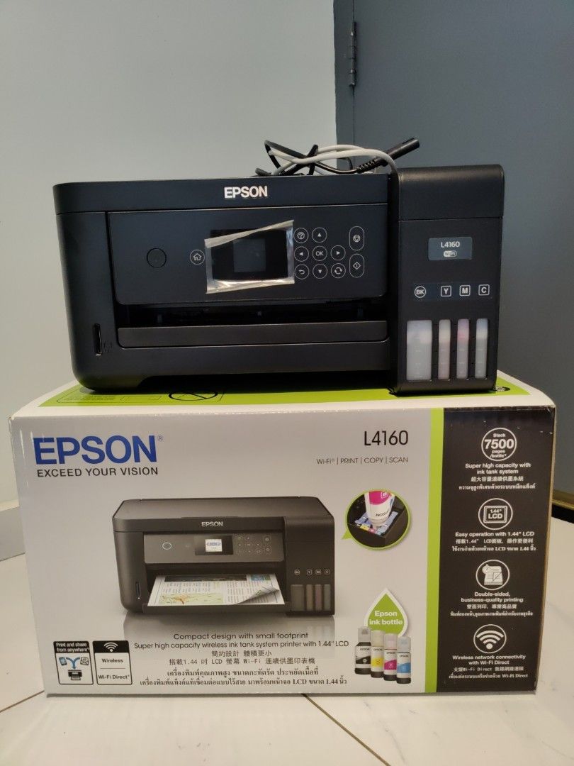 Epson L4160, Computers & Tech, Printers, Scanners & Copiers on Carousell