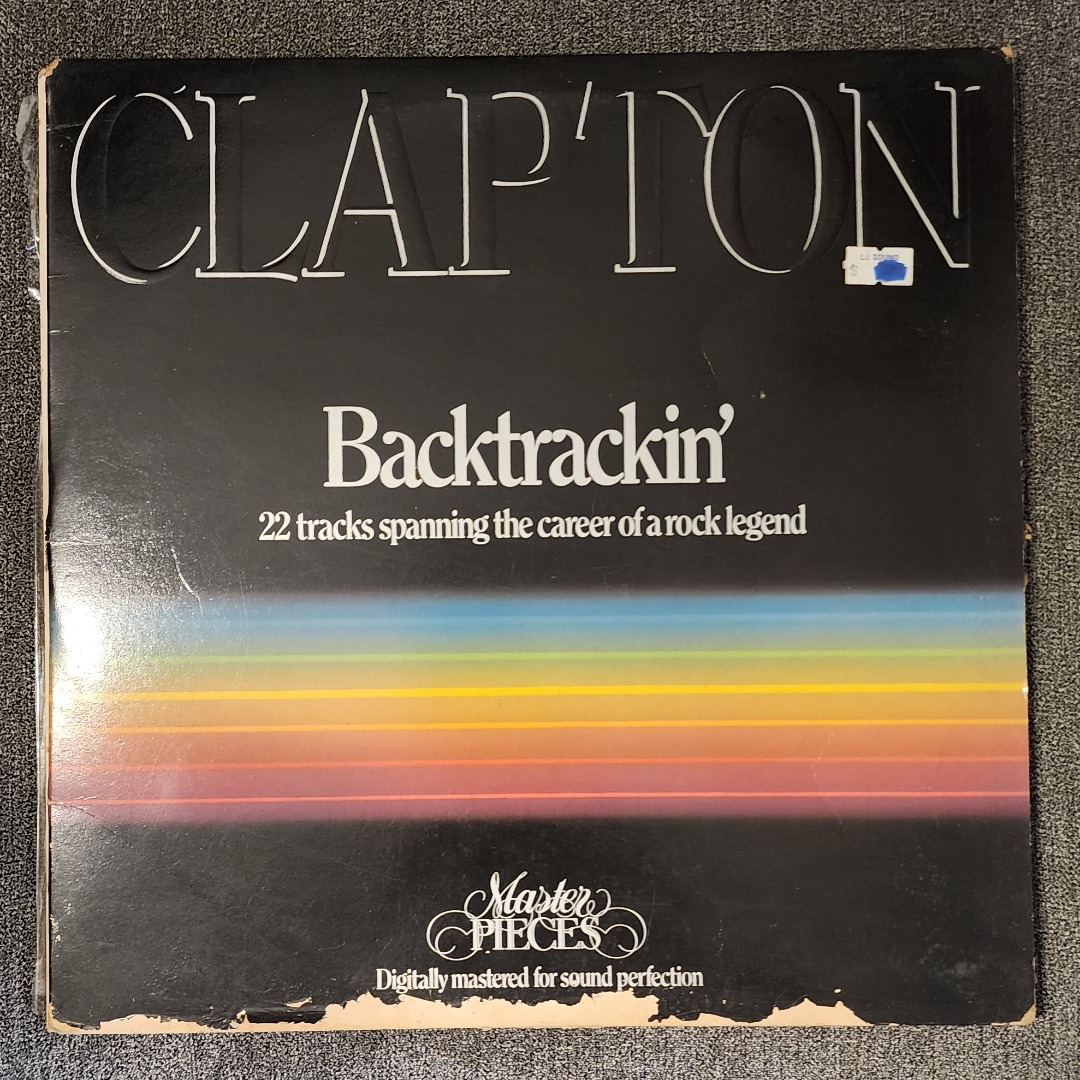 Eric Clapton, Backtrackin' - 12" LP Vinyl Record (Pls read description ...