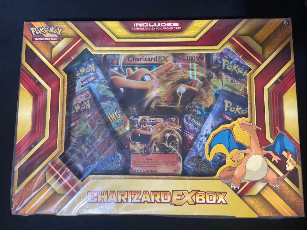 Fire Blast Charizard EX Box, Hobbies & Toys, Toys & Games on Carousell
