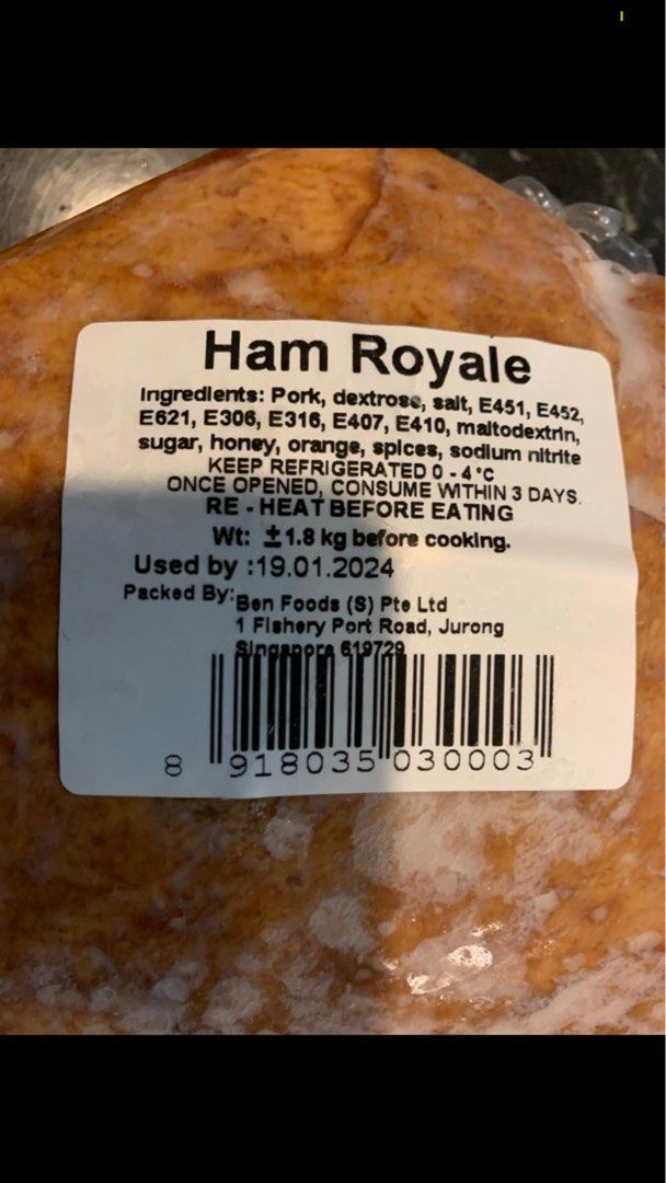 Special Festive Offer! Fresh and Delicious Ham Royale, Food & Drinks ...