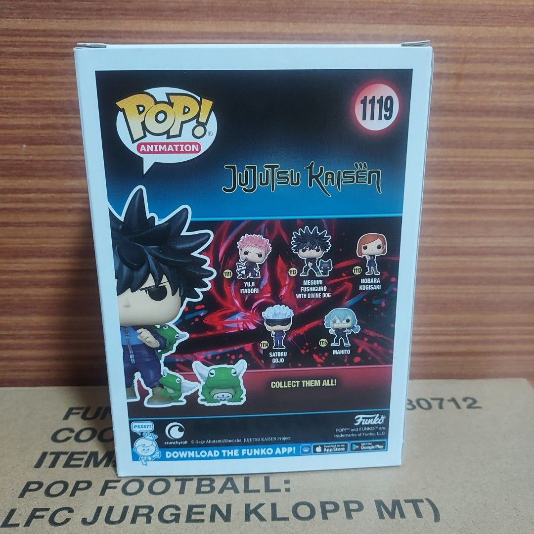 Funko Megumi Jujutsu kaisen, Hobbies & Toys, Toys & Games on Carousell