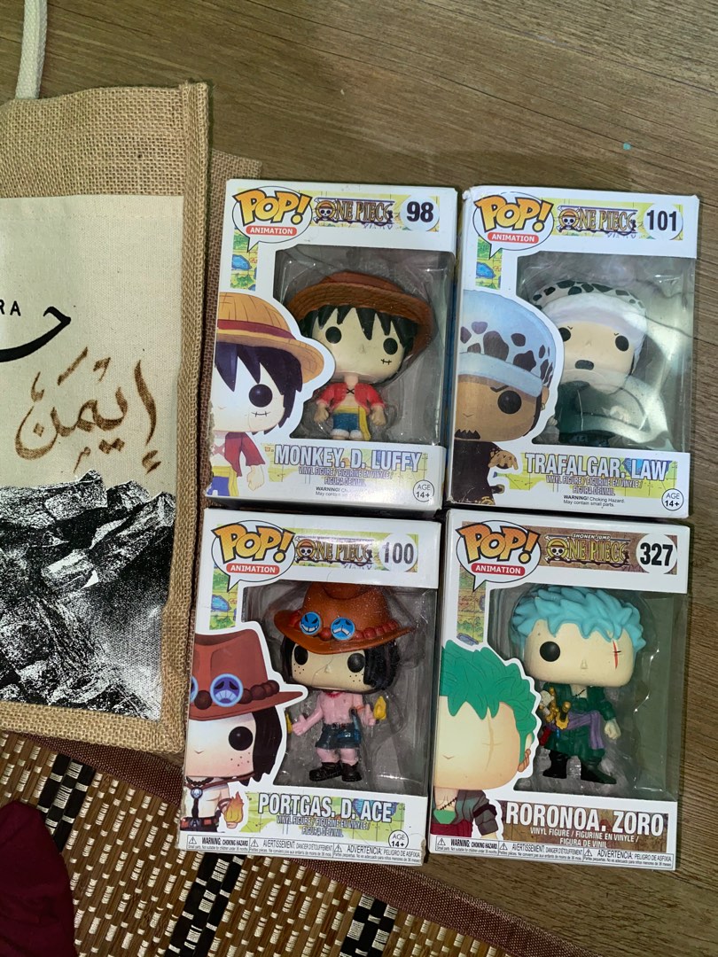 FUNKO POP set One piece (Bootleg), Hobbies & Toys, Toys & Games on ...