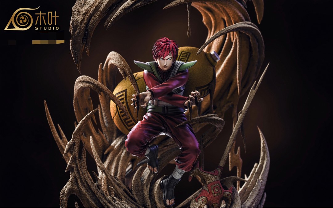 Gaara GK Figure MuYe Studio Naruto Shippuden, Hobbies & Toys, Toys ...