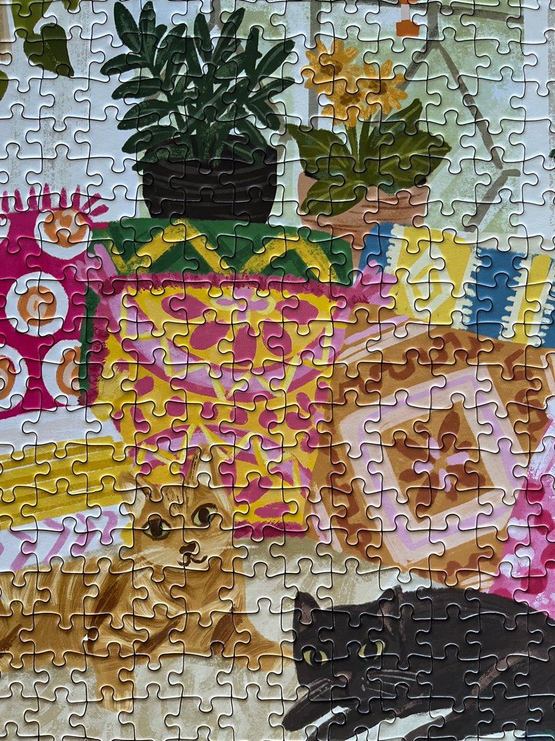 Galison Serenity Meow 1000pc Puzzle, Hobbies & Toys, Toys & Games on ...