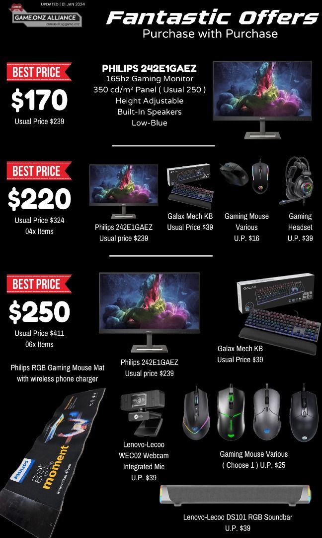 GAMING PC PROMO JAN 2024 | DESKTOP GAMING PC PROMOS FOR AMD RYZEN 7 ...