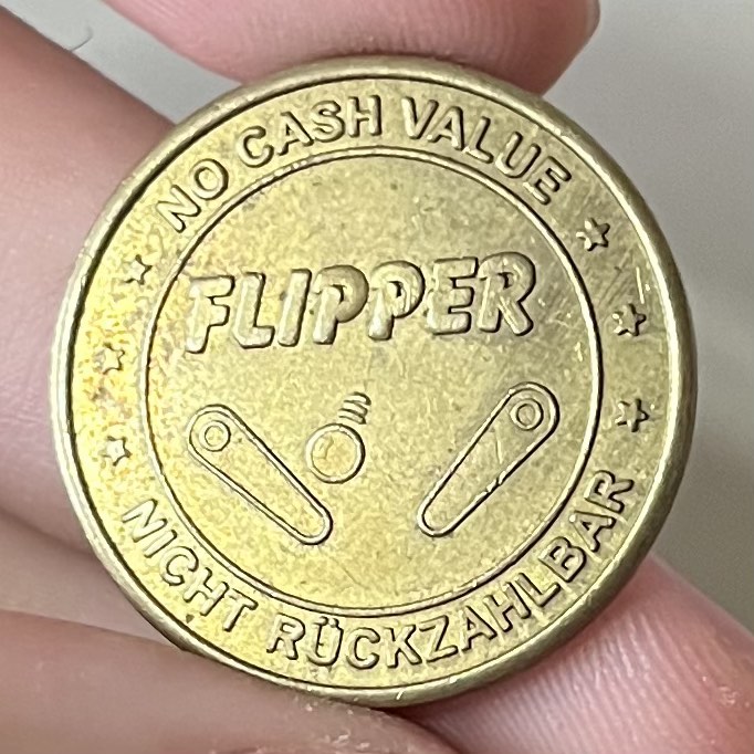 gasometer token austria flipper machine, Hobbies & Toys, Memorabilia ...