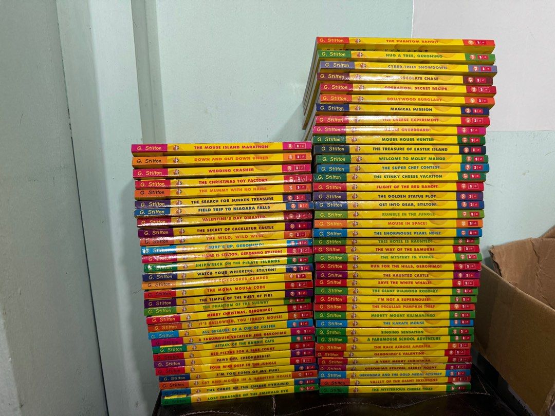 Gerenimo Stilton (75 books), Hobbies & Toys, Books & Magazines ...