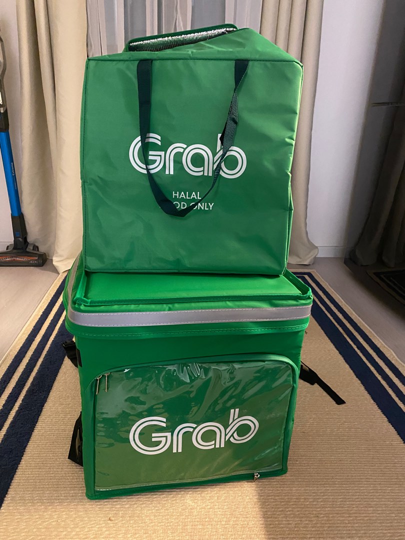 Grab Backpack + Halal Bag, Luxury, Bags & Wallets on Carousell