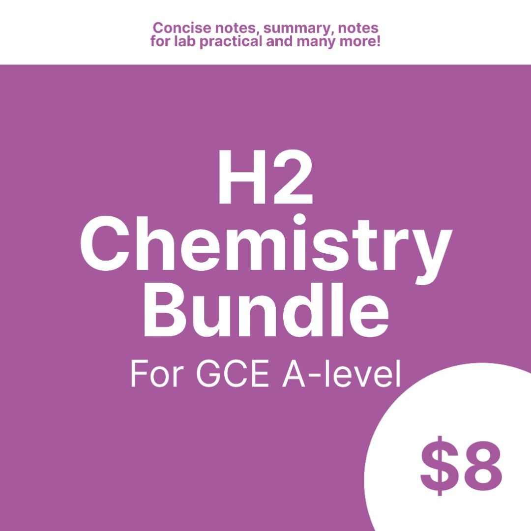 H2 Chemistry Bundle (H2 Chem Bundle), Hobbies & Toys, Books & Magazines ...