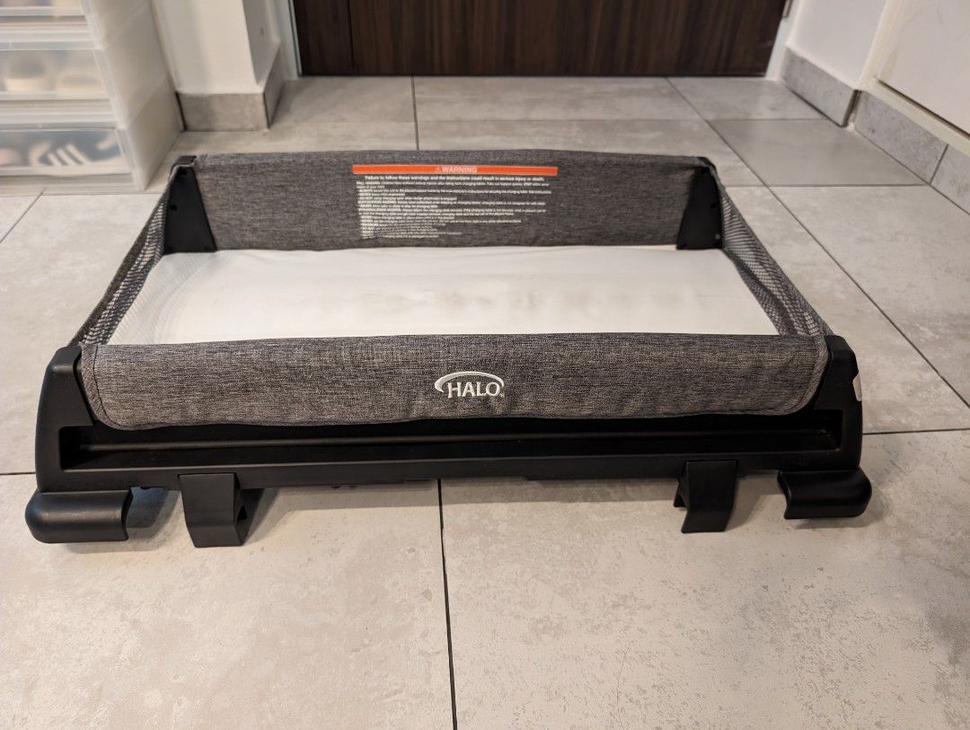 HALO 3-in-1 DreamNest Bassinet, Portable Crib, Travel Cot with Rocking ...