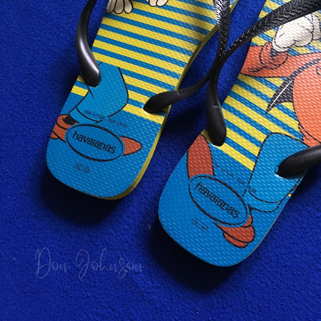 Havaianas x Disney Goofy Sandal Flip Flop Size 43-44, Men's Fashion ...