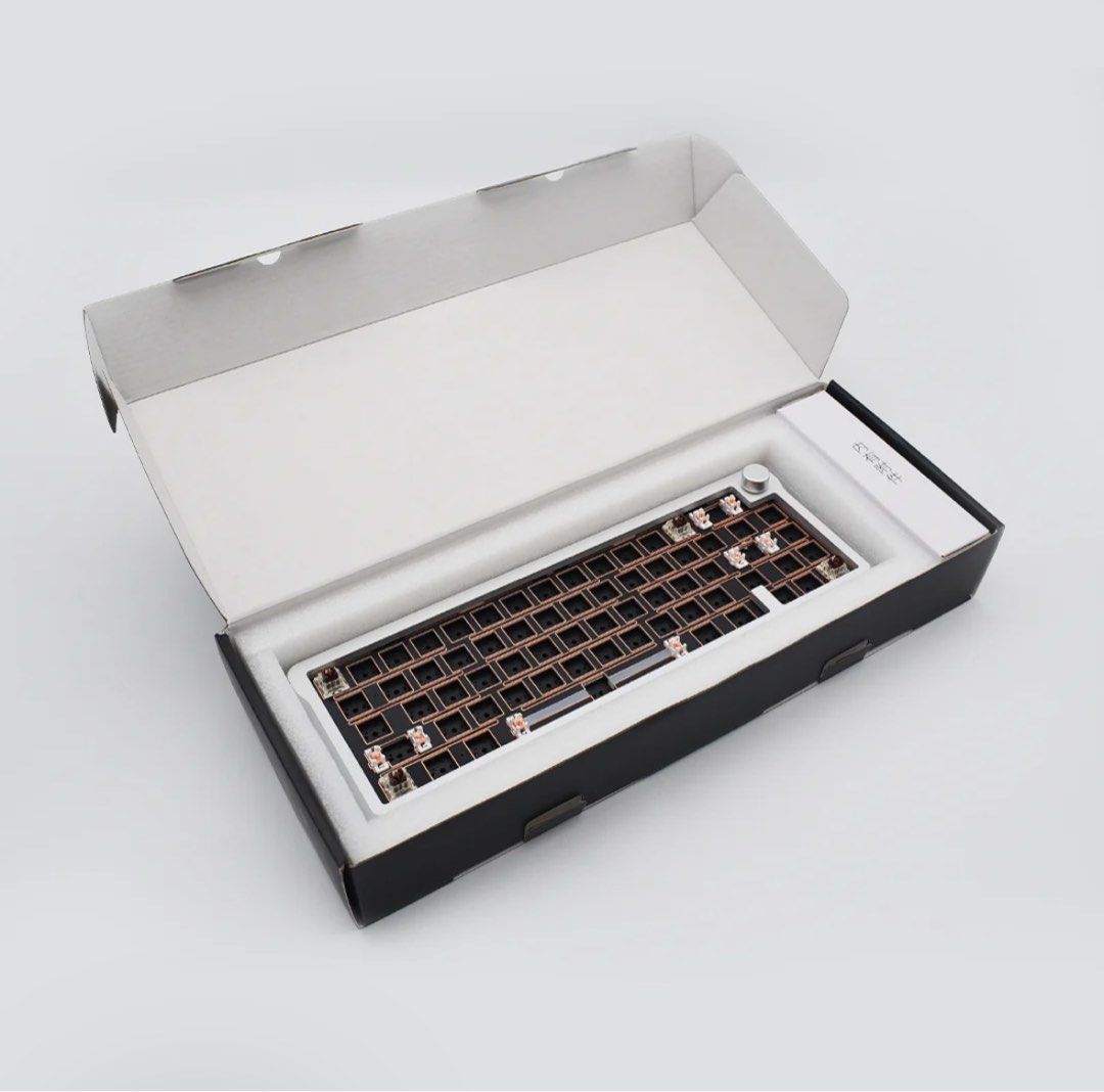 HJ Snake AL65 (GMK67 but aluminium) custom barebones keyboard kit ...