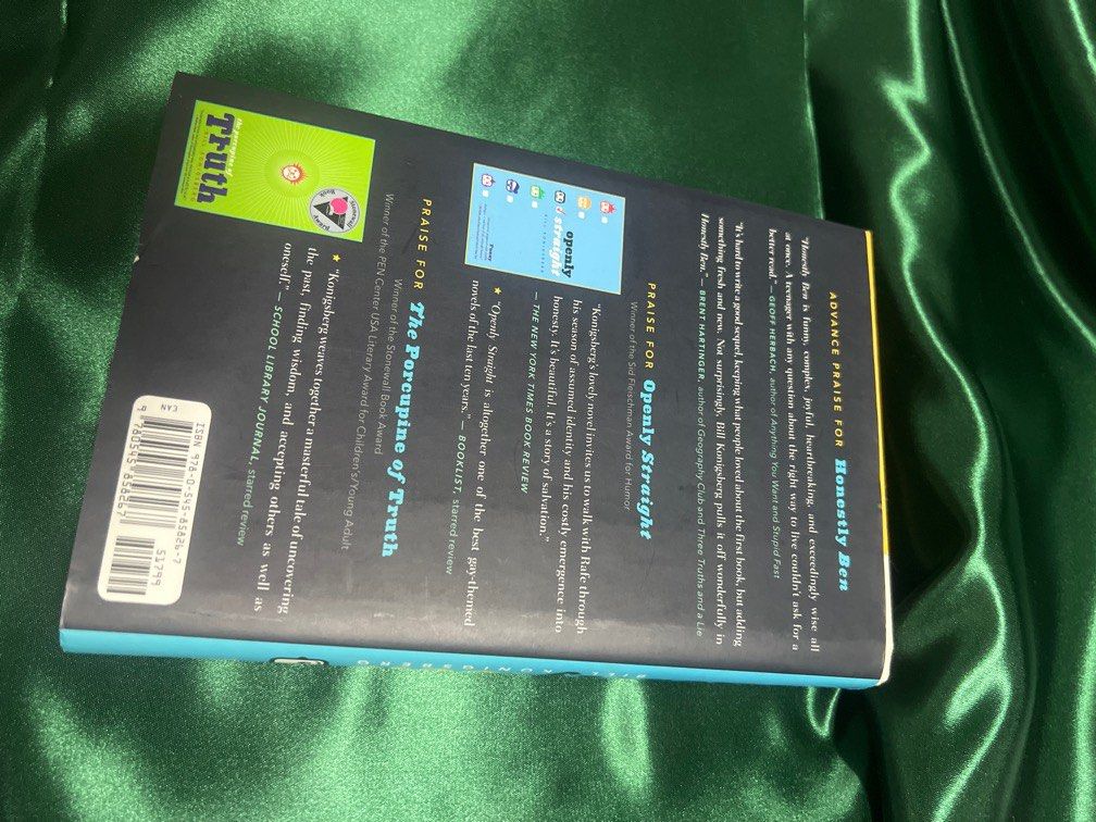 Honestly Ben LGBTQ Fiction Hardbound, Hobbies & Toys, Books & Magazines ...