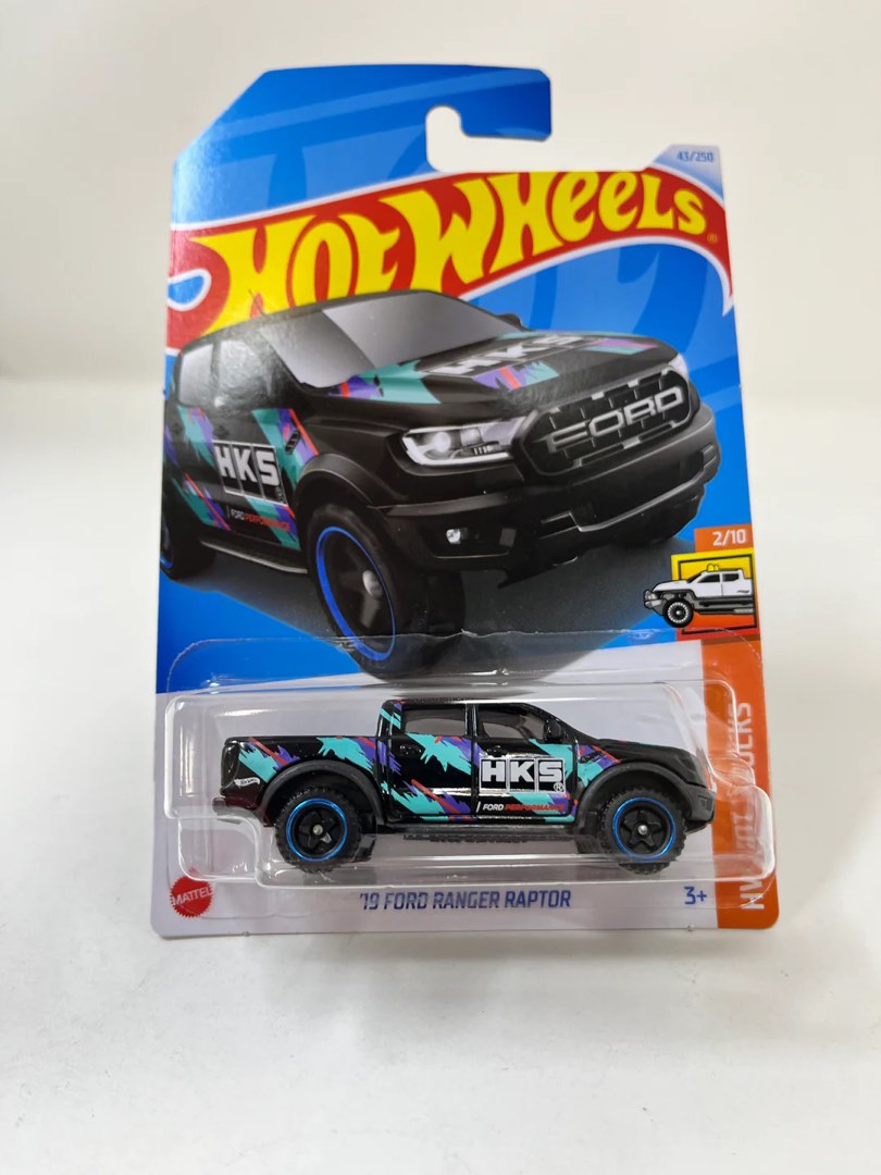 Hot Wheels HKS Ford Ranger Raptor, Hobbies & Toys, Toys & Games on ...