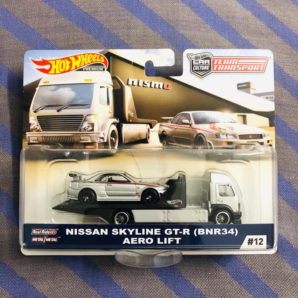 Hotwheels R34 Skyline Team Transport, Hobbies & Toys, Toys & Games on ...