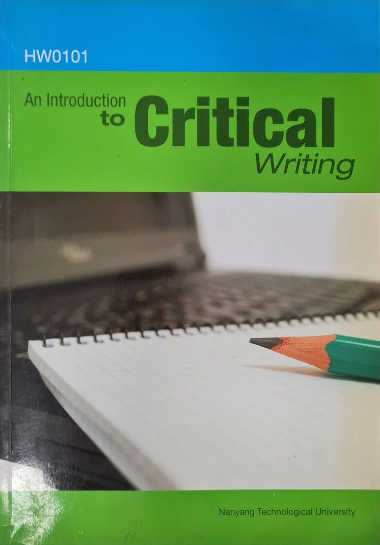 HW0101 Critical writing guide book, Hobbies & Toys, Books & Magazines ...