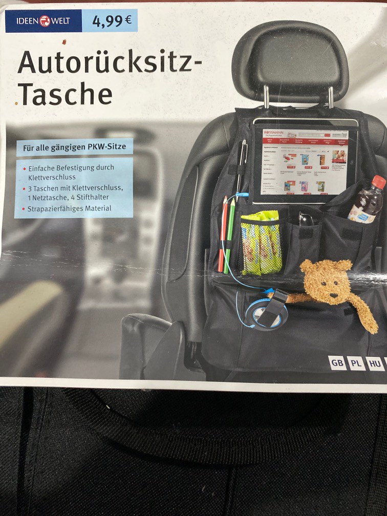 IDEEN WELT Car back seat pocket system, Car Parts & Accessories, Other ...