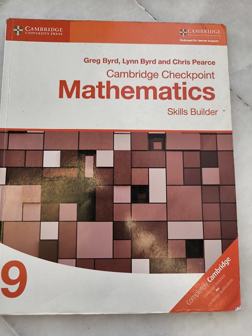 IGCSE Cambridge Checkpoint Maths year 9, Hobbies & Toys, Books ...
