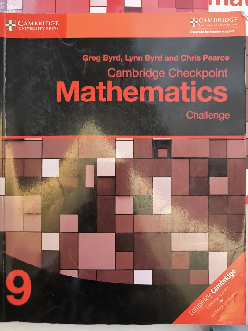 IGCSE Cambridge Checkpoint Maths year 9, Hobbies & Toys, Books ...