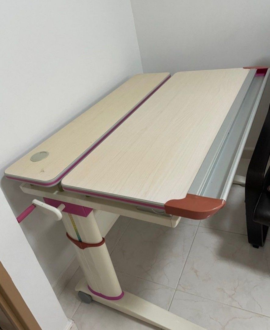 impact ergonomic study table, Furniture & Home Living, Furniture ...