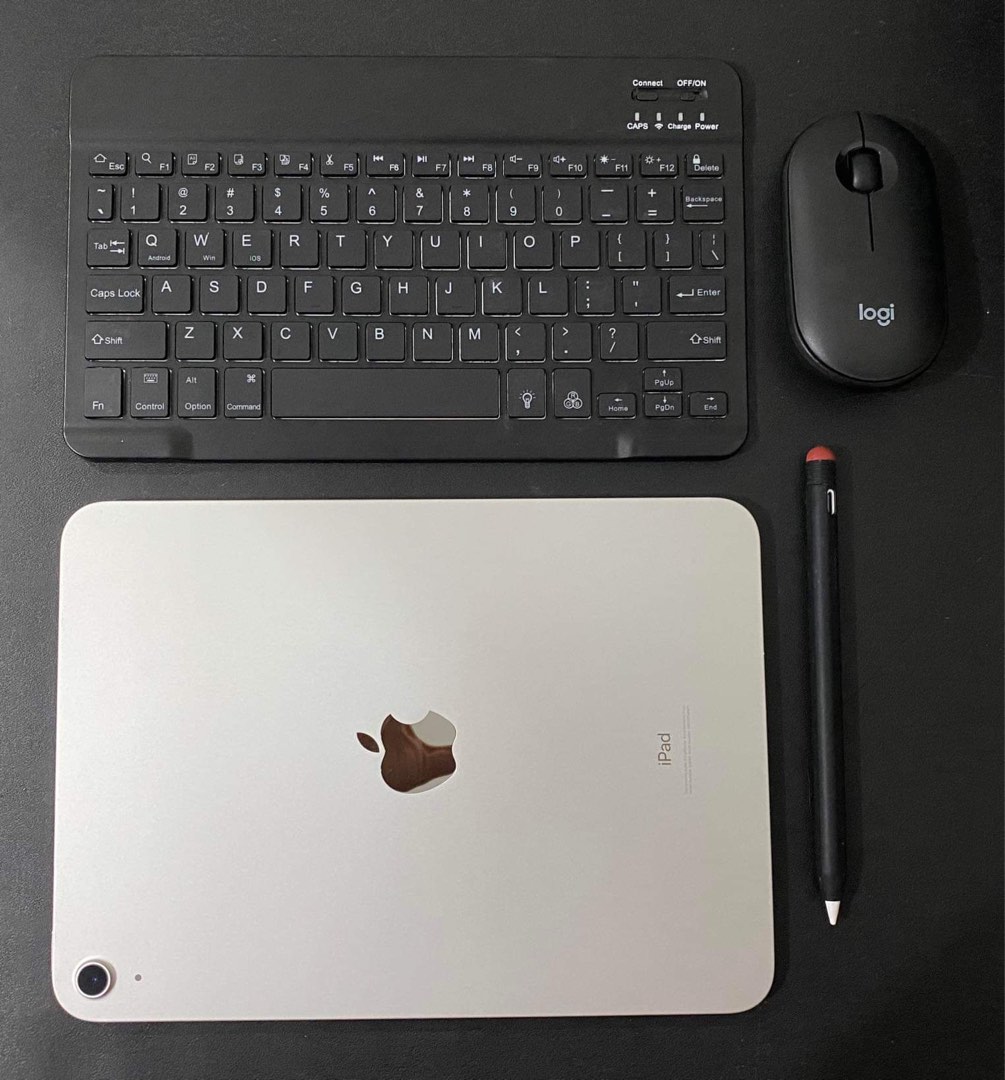 Ipad 10th Gen 256gb Silver (WiFi Only) with Goodojoq pencil w/ cover ...