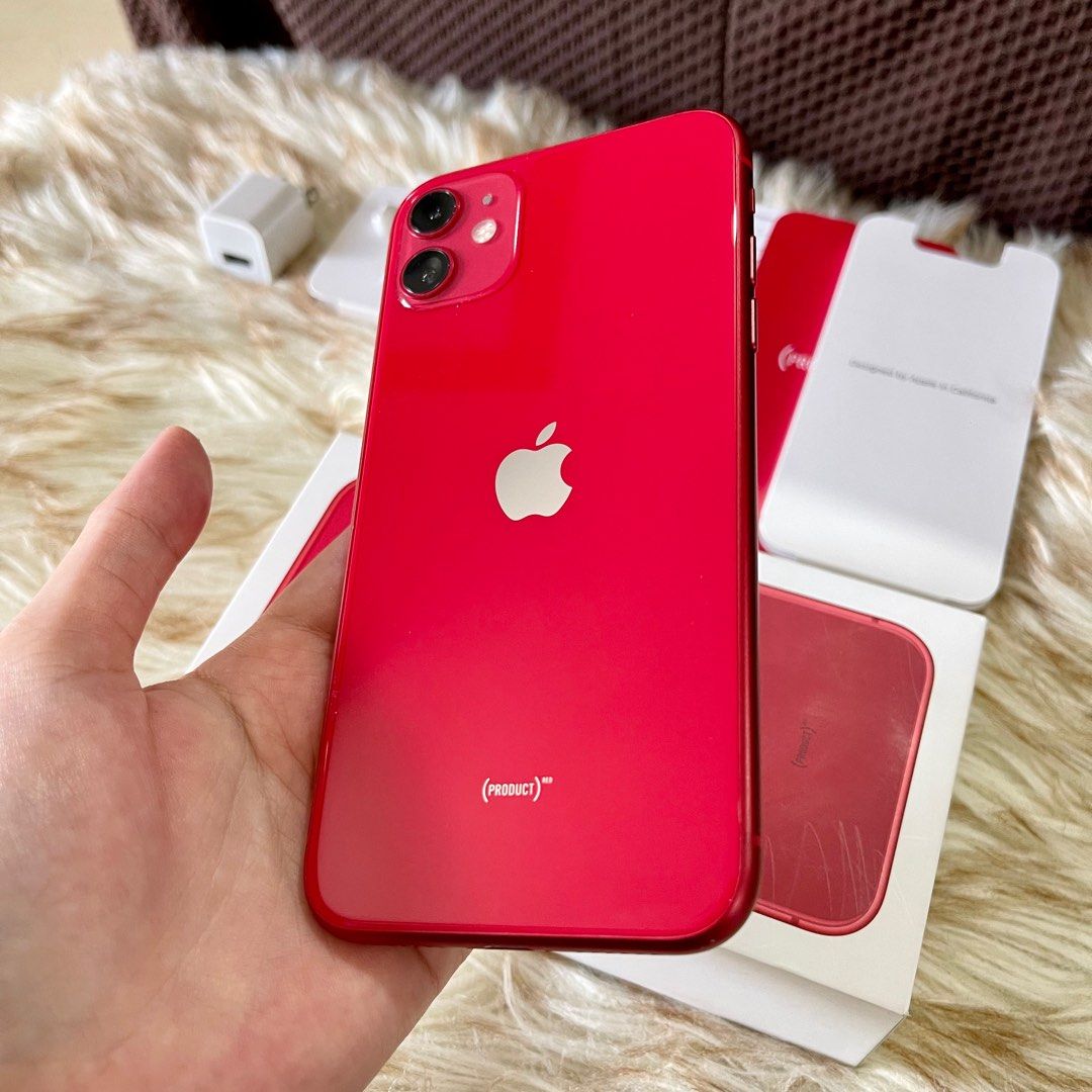 iPhone 11 256GB Product Red Factory Unlocked, Mobile Phones & Gadgets ...