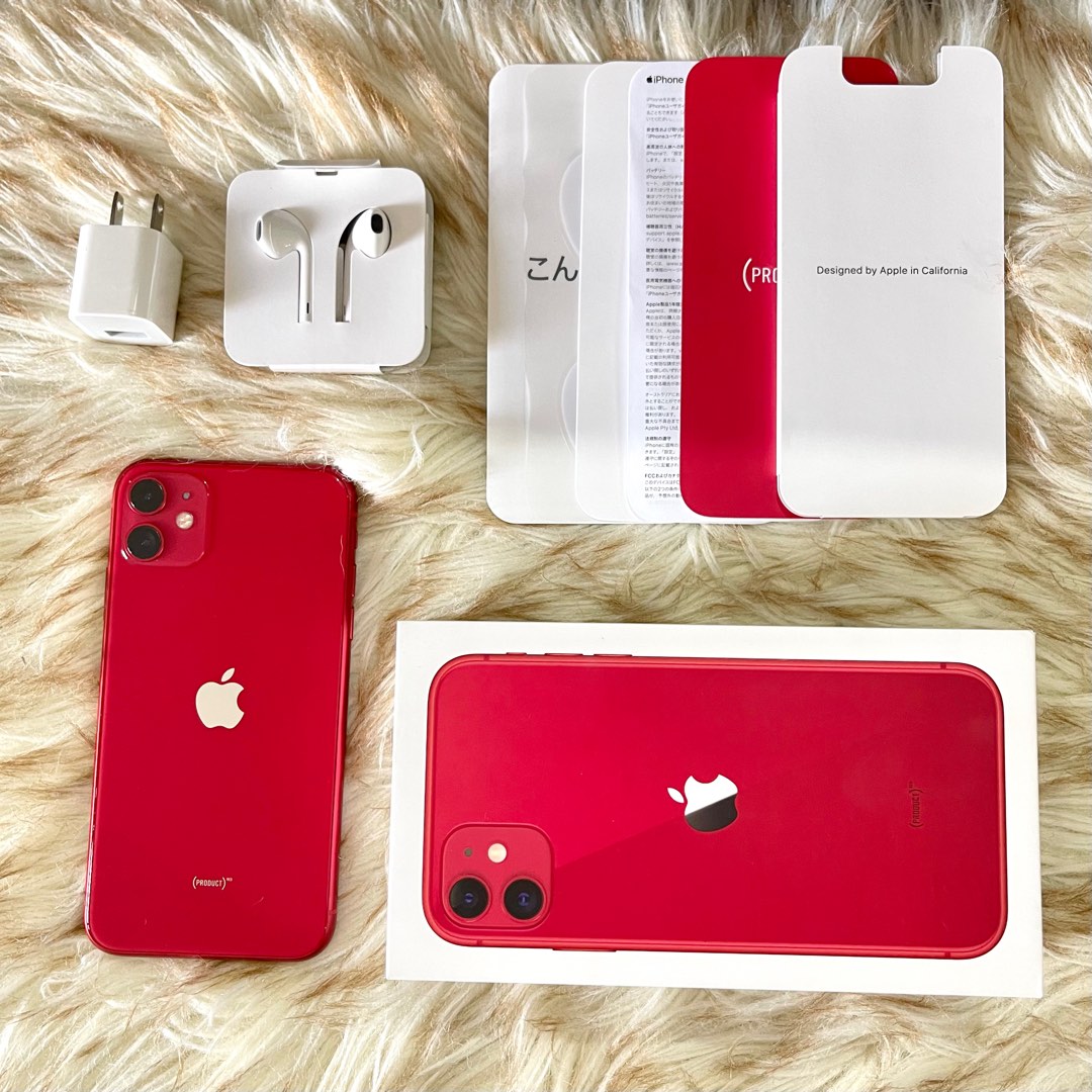 iPhone 11 256GB Product Red Factory Unlocked, Mobile Phones & Gadgets ...
