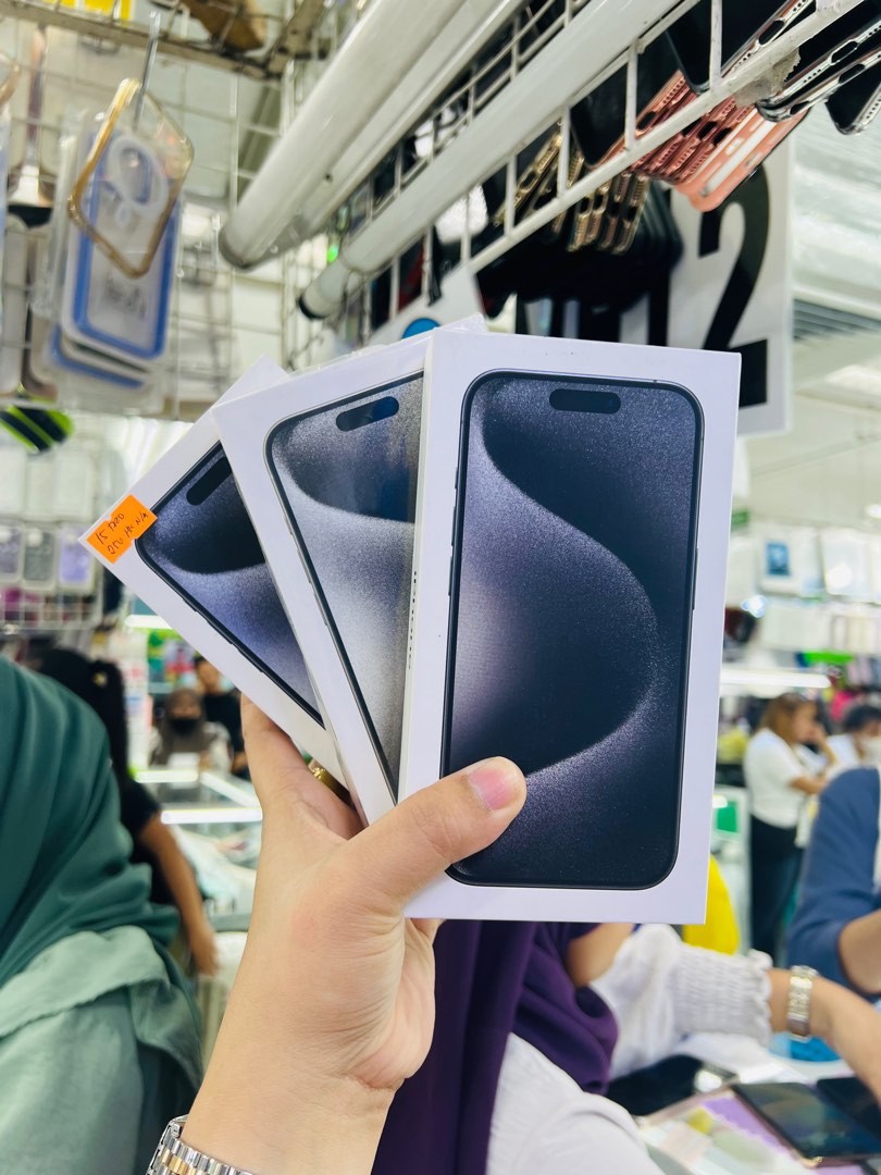 Iphone 15 Pro 256gb HK VARIANT FU sealed, Mobile Phones & Gadgets ...