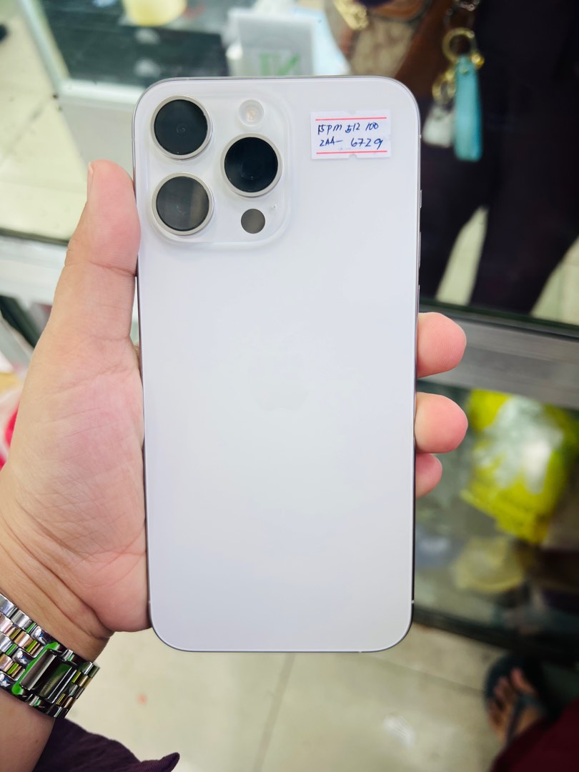 Iphone 15 Pro Max 512gb HK Variant Factory Unlock, Mobile Phones ...