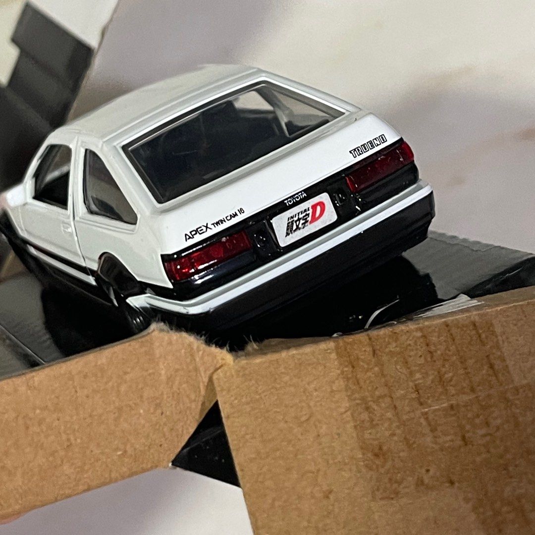 Jada Toys Initial D First Stage Toyota AE86 Tofu Car, Hobbies & Toys ...