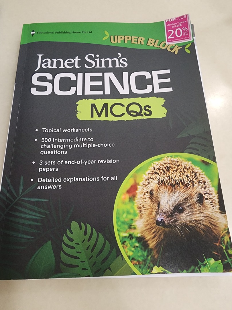 Janet Sim's Science MCQs, Hobbies & Toys, Books & Magazines, Textbooks ...