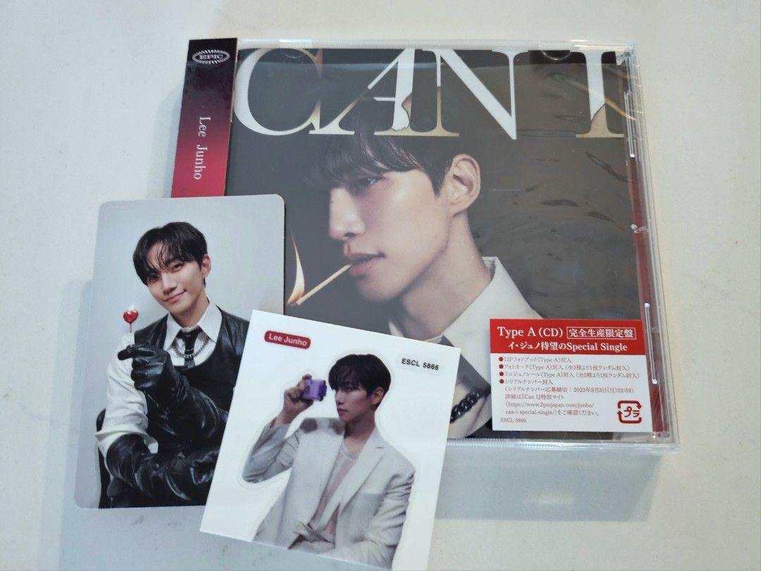 Junho "Can I" Album, Hobbies & Toys, Music & Media, CDs & DVDs on Carousell