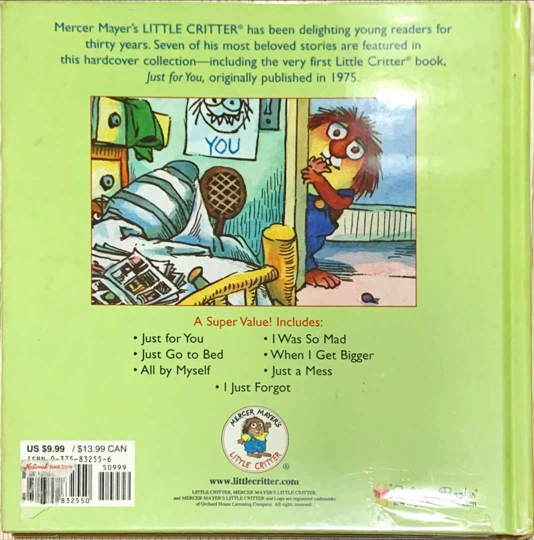 Just a Little Critter Collection by Mercer Mayer (7 Books in 1 ...