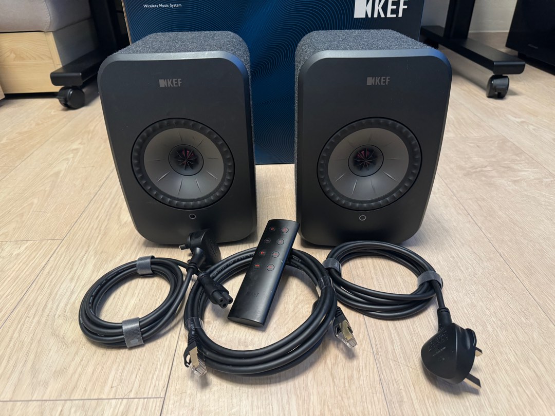 Xmas clearance! KEF LSX (Gen 1) Carbon Black speaker, Audio, Soundbars ...