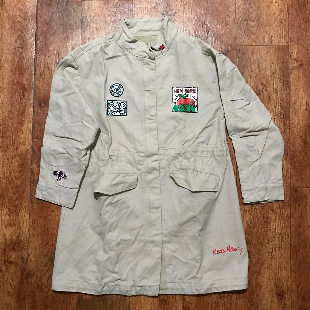Keith Haring Coat, Women's Fashion, Coats, Jackets and Outerwear on ...
