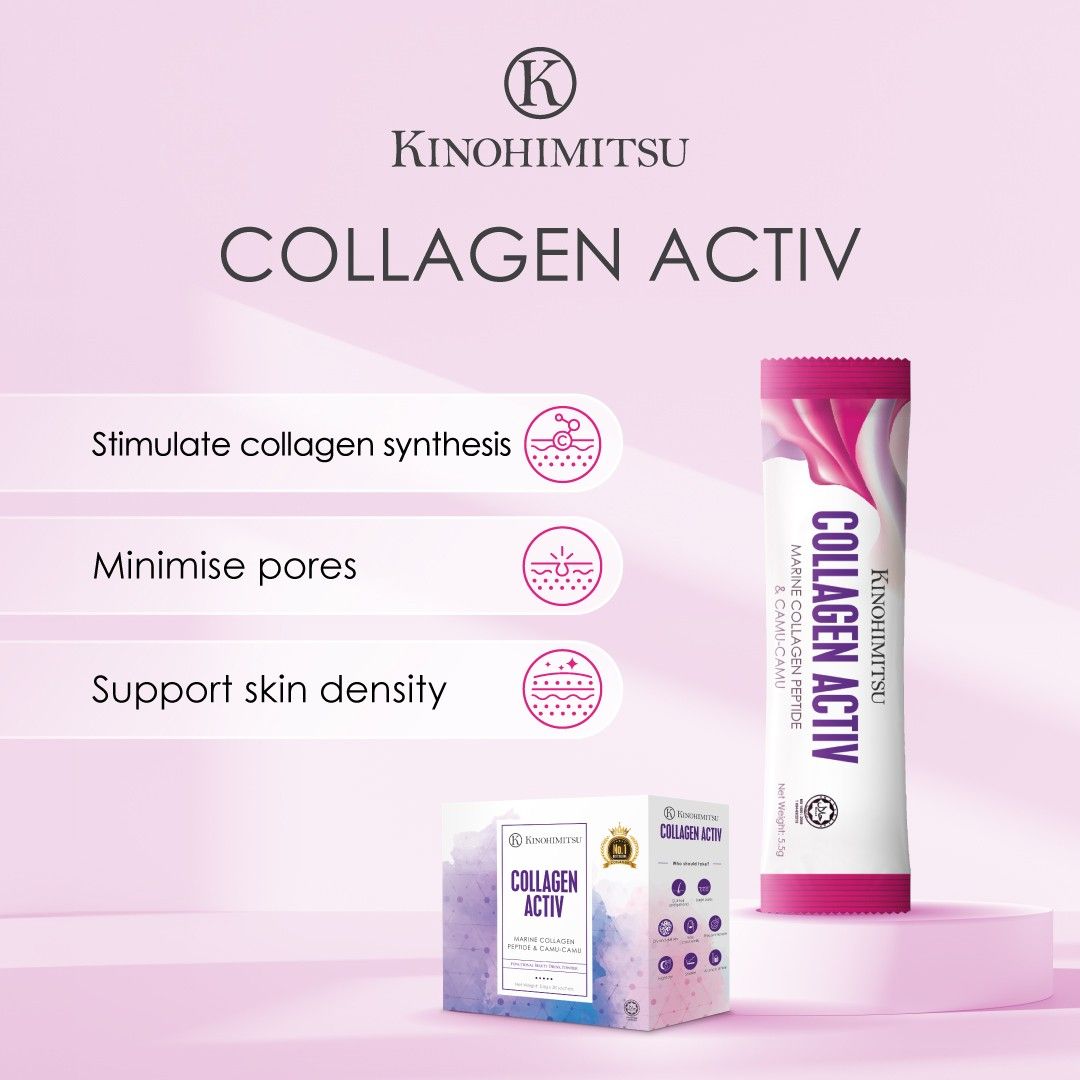 Kinohimitsu Collagen Activ, Health & Nutrition, Health Supplements, Vitamins & Supplements on ...