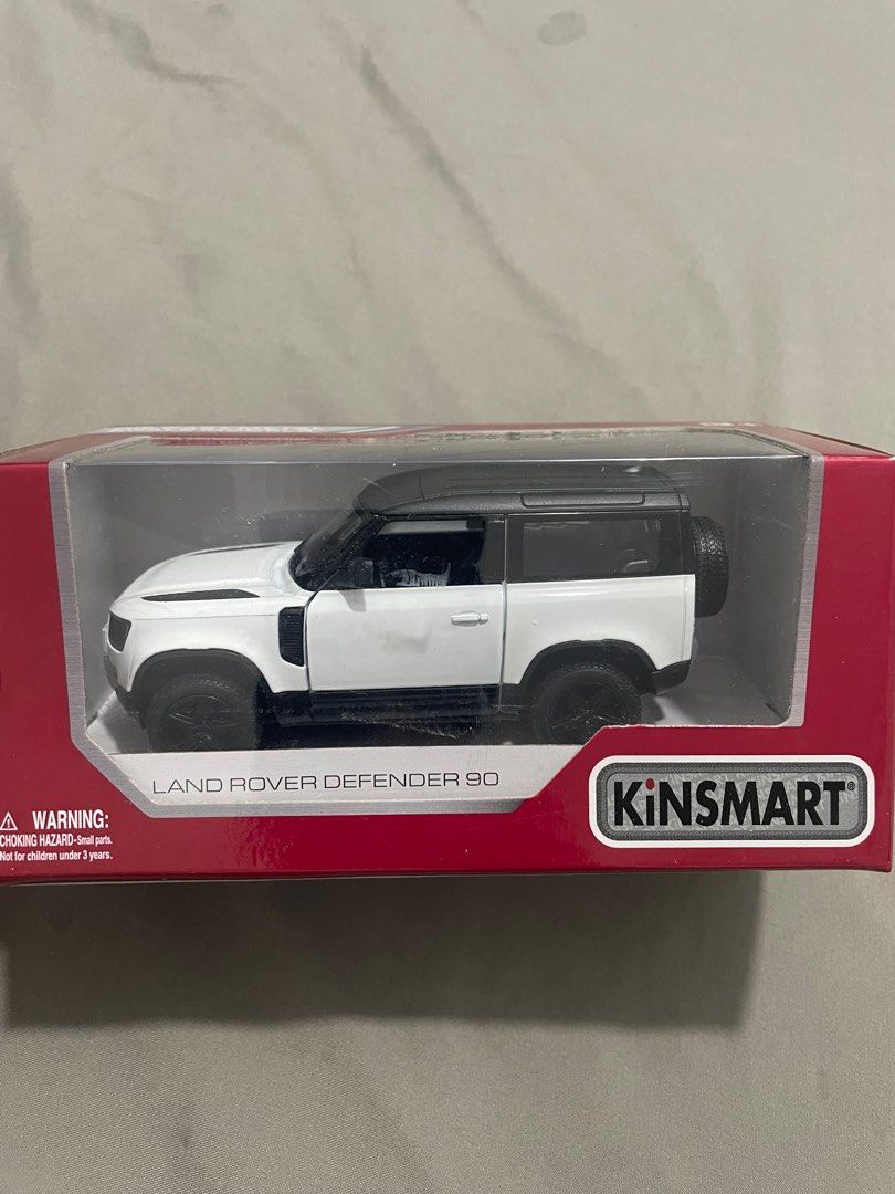 Kinsmart Land Rover Defender 90 Die Cast Metal Scale Model, Hobbies ...