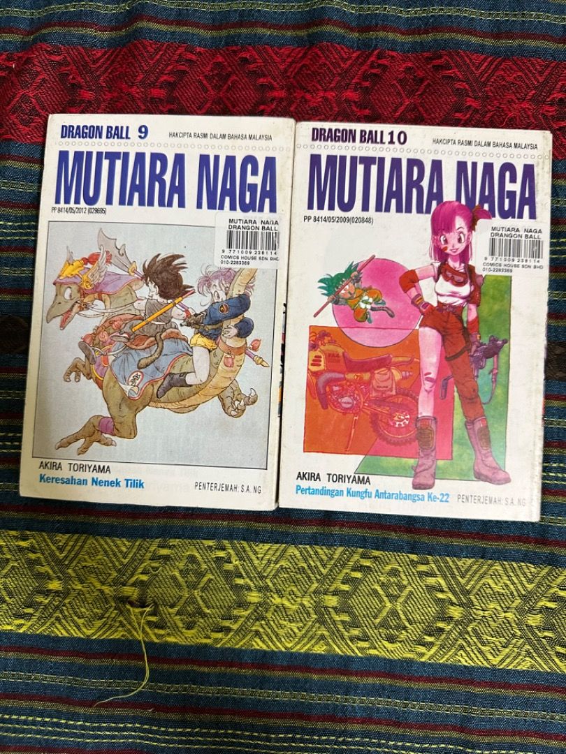 KOMIK / COMIC / MANGA DRAGONBALL MUTIARA NAGA VOLUME 5,9,10, Hobbies & Toys, Books & Magazines ...