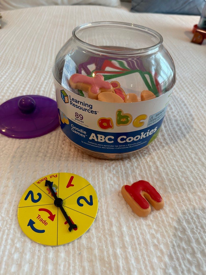 Learning Resources ABC cookies and Alphabet alligators, Hobbies & Toys ...