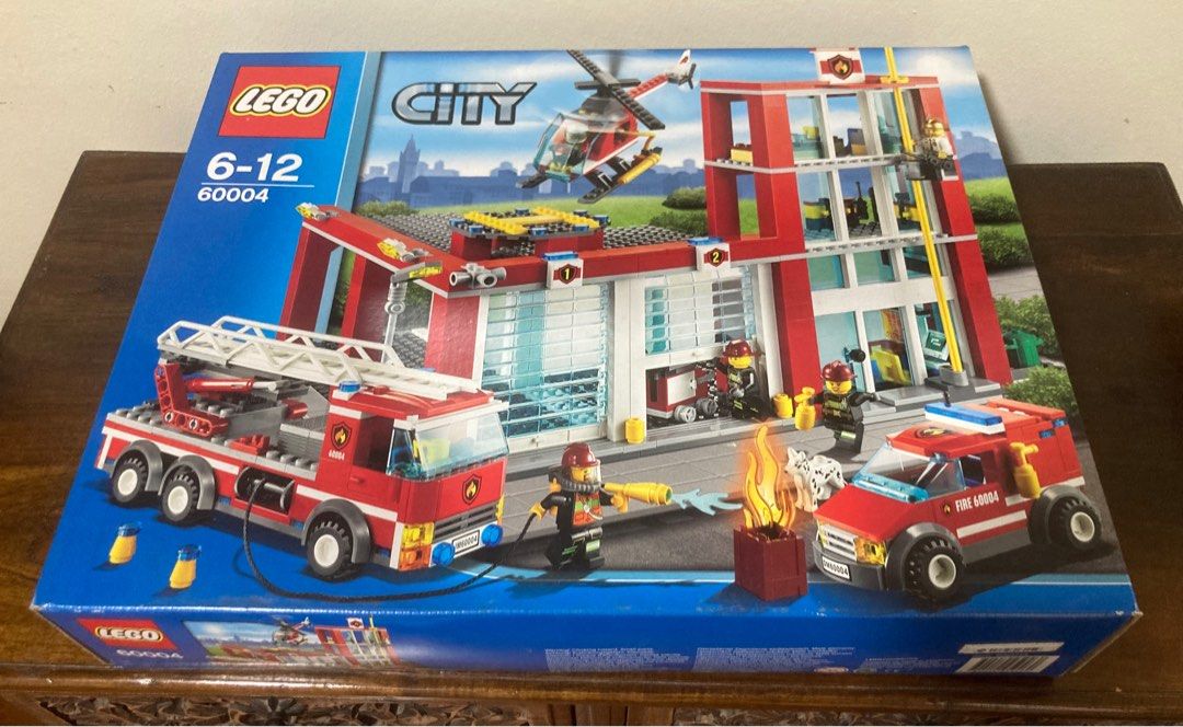 Lego 60004 Fire Station, Hobbies & Toys, Toys & Games on Carousell