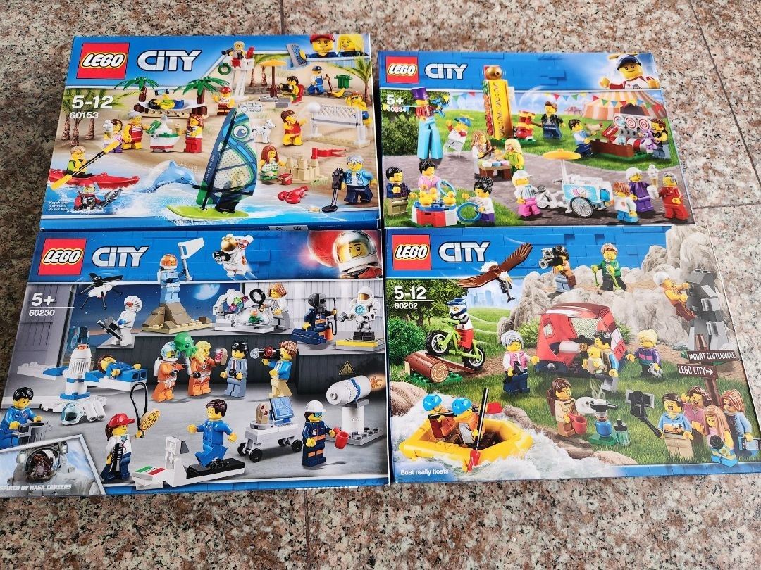 Lego City Packs 60153, 60202, 60230, 60234, Hobbies & Toys, Toys ...