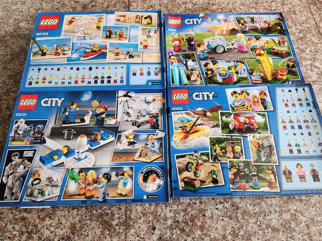 Lego City Packs 60153, 60202, 60230, 60234, Hobbies & Toys, Toys ...