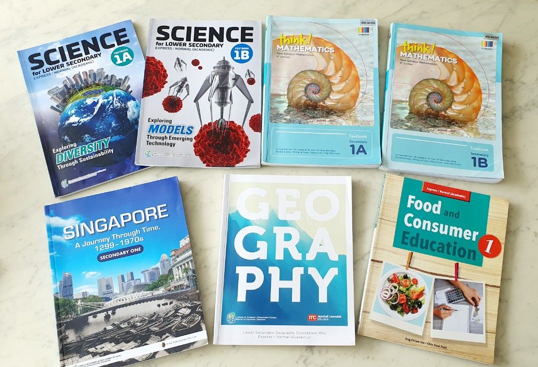 Like New Sec 1 Textbooks, Hobbies & Toys, Books & Magazines, Textbooks ...